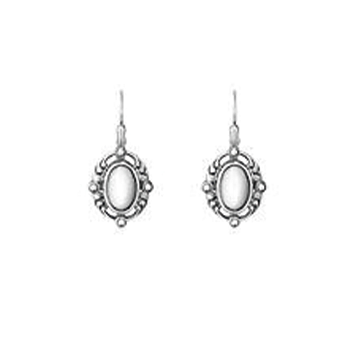 Georg Jensen Silver Heritage Silverstone Earrings | BRADLEYS