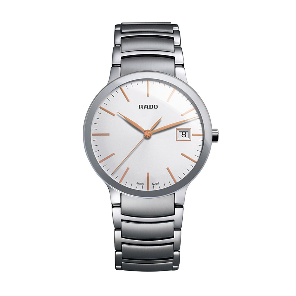 Rado Centrix Quartz Silver Watch | BRADLEYS